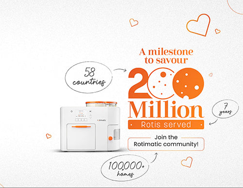 200 Million Rotis: A Message of Gratitude from Pranoti - Rotimatic