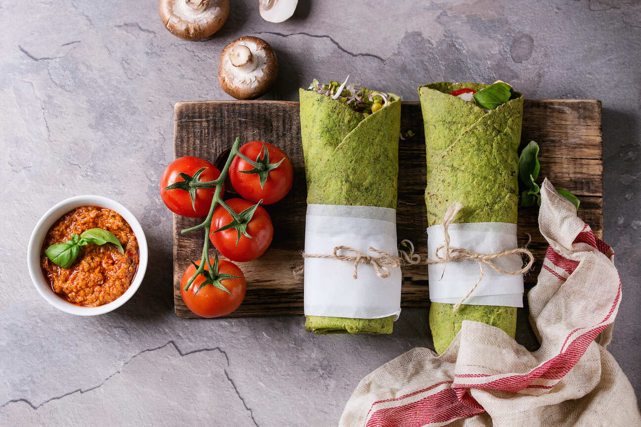 Spinach Wrap Recipe: Easy Homemade Spinach Tortilla Wraps - Rotimatic